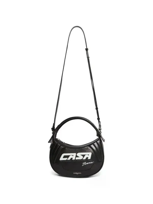 Casablanca Biker Logo Shoulder Bag