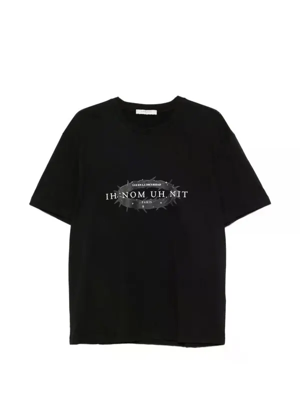 IH NOM UH NIT Logo-print T-shirt - Black