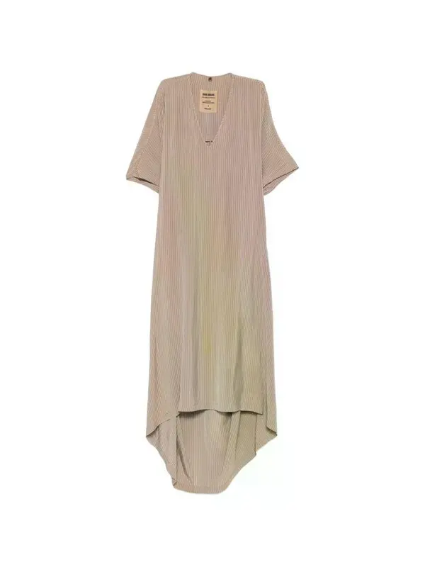UMA WANG Striped Midi Dress