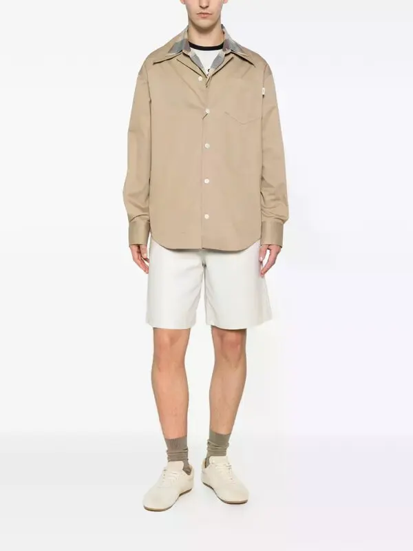 A.p.c. Belt-loop Patch-pocket Shorts