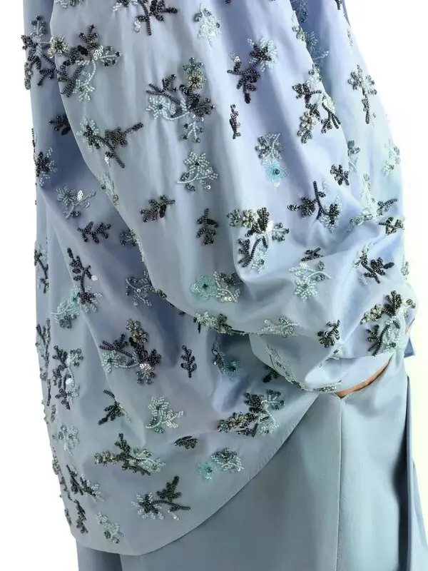 Dolce & Gabbana Cotton Shirt With Embroidery