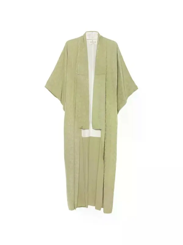 A.N.G.E.L.O. VINTAGE CULT 1990s Jacquard Pattern Kimono