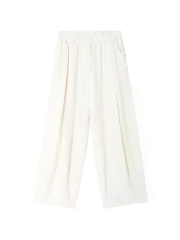 American Vintage Ozutown Balloon Palazzo Pants - White
