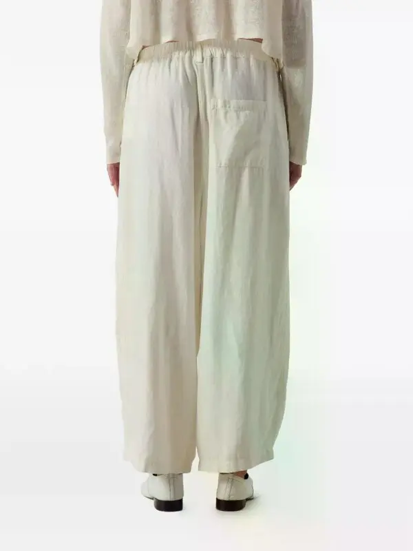 American Vintage Ozutown Balloon Palazzo Pants - White