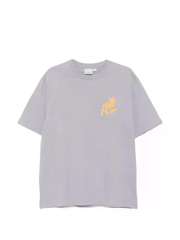 Gramicci Running Graphic-print T-shirt - Grey