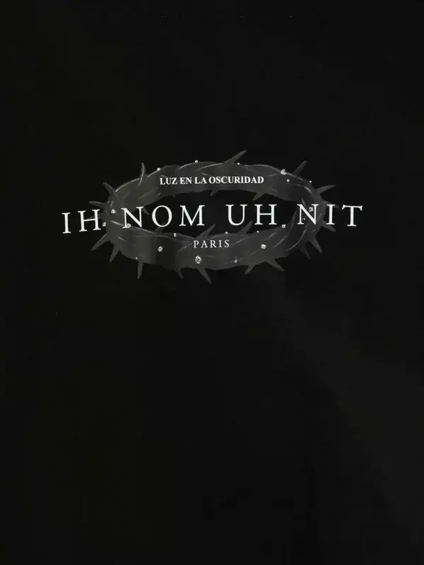 IH NOM UH NIT Logo-print T-shirt - Black