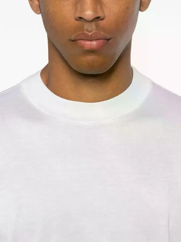 SAPIO Ribbed-trim T-shirt