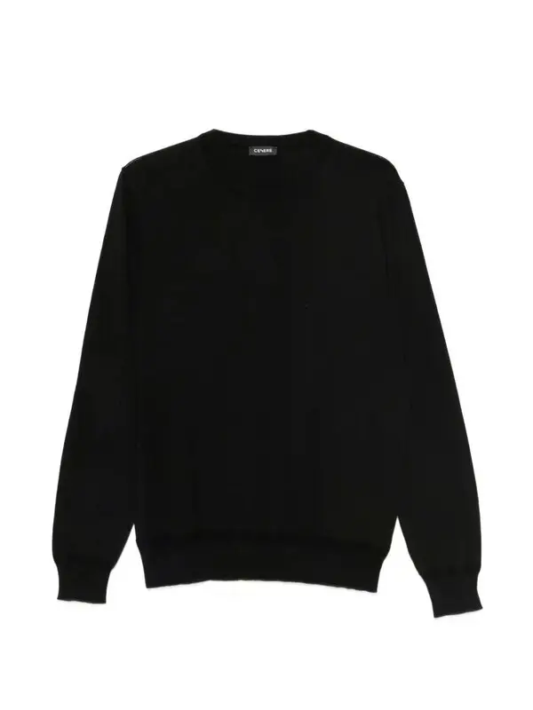 CENERE GB Crew Neck Long Sleeve Sweater