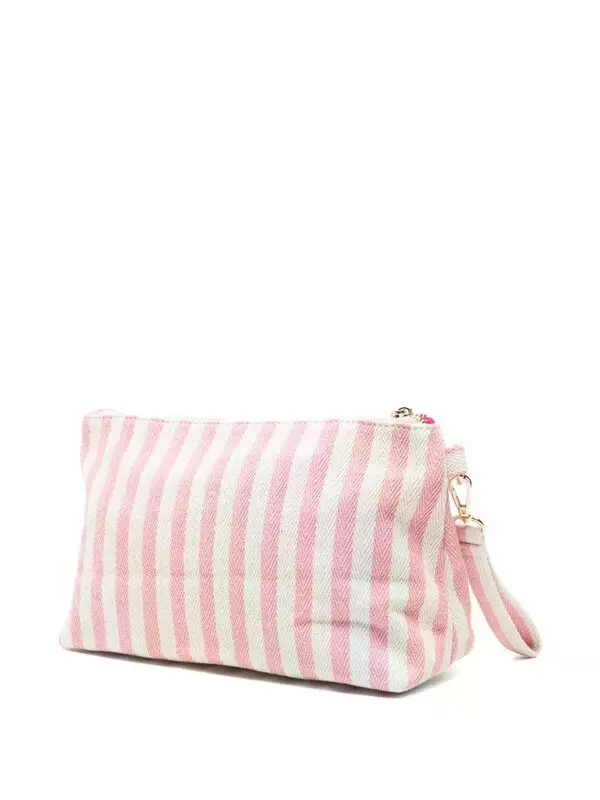 SECRET PON-PON Saint Tropez Striped Clutch Bag