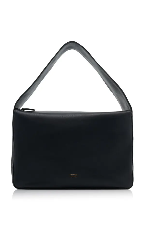 Khaite Elena Leather Shoulder Bag