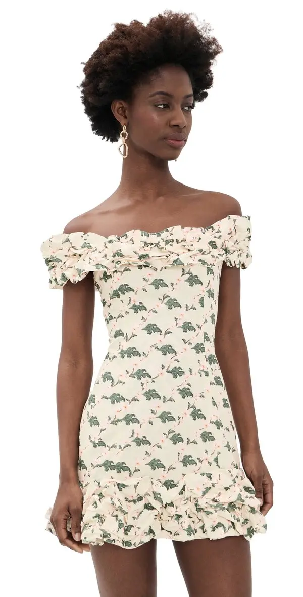 Agua Bendita Jardin Anhelo Mini Dress - Multicolor