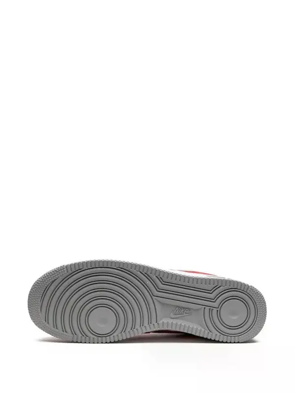 Nike Force 1 Low Technical Stitch Sneakers - Red