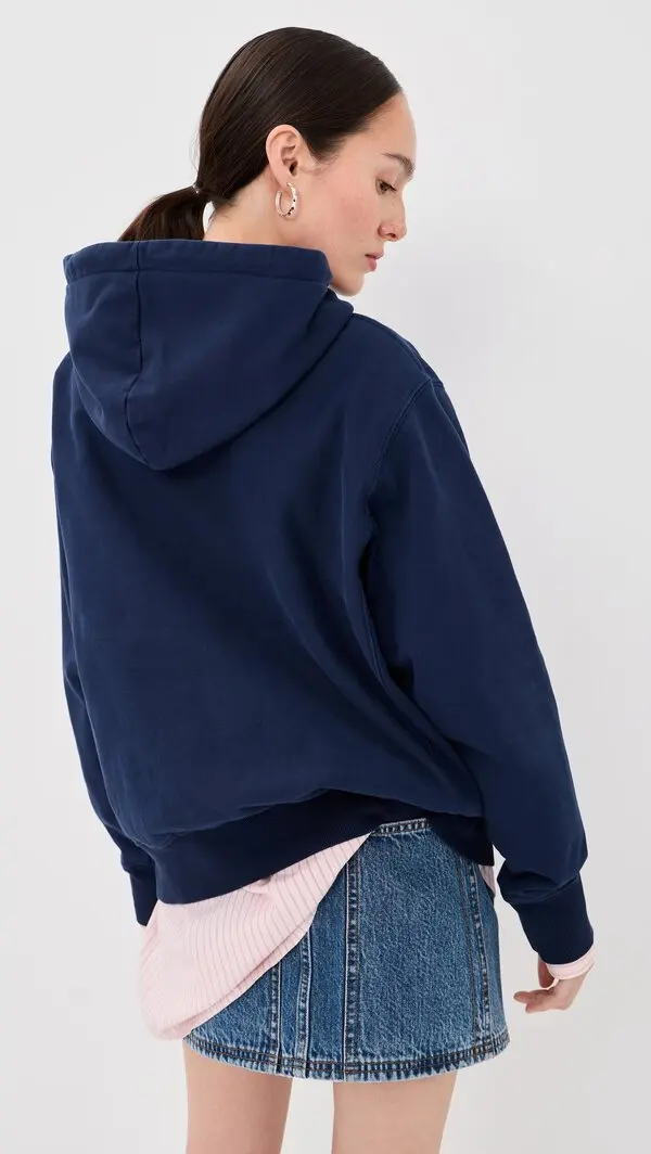 Marc Jacobs Logo Hoodie - Navy Multi
