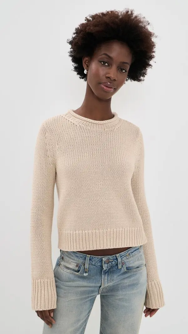 LA LIGNE Solid Mini Marina Sweater