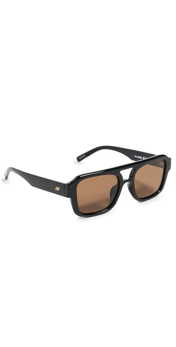 Le Specs Subzero Aviator Sunglasses - Black