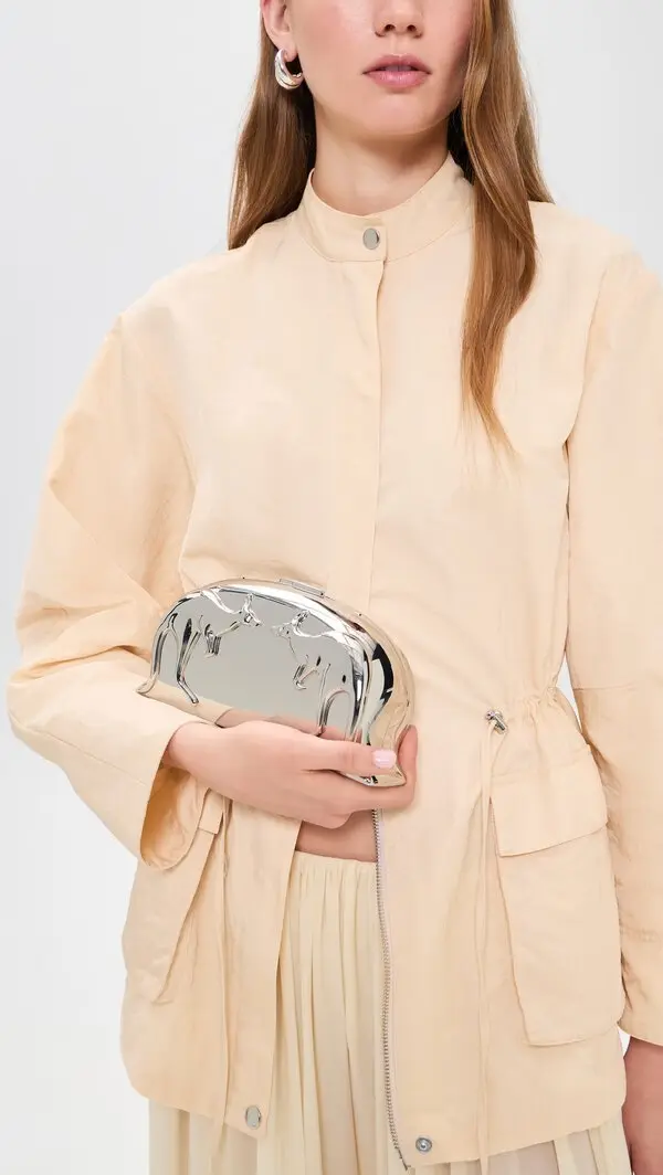 Zimmermann Rapture Clutch - Silver