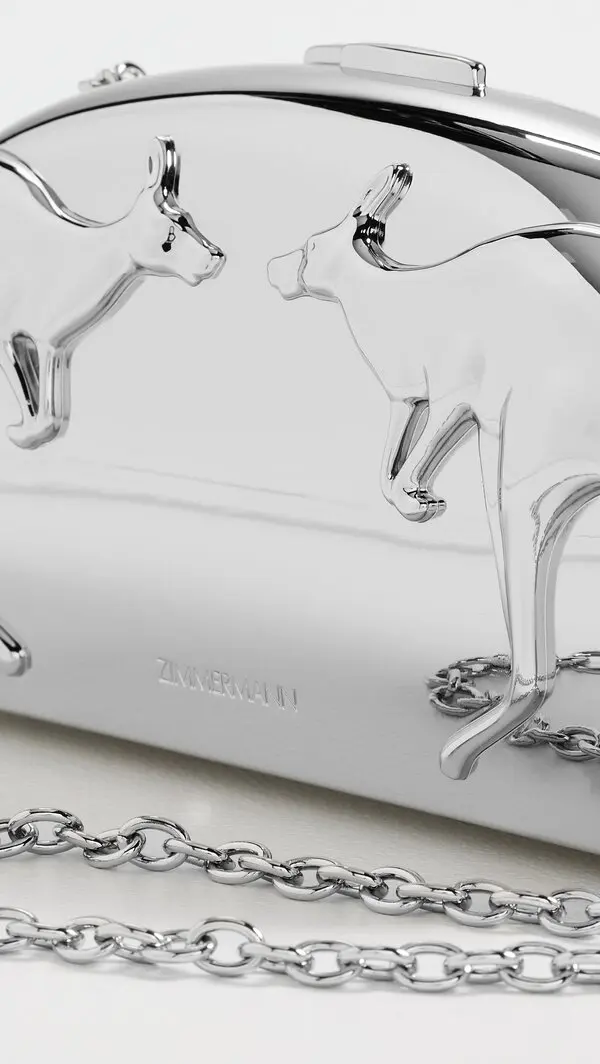 Zimmermann Rapture Clutch - Silver