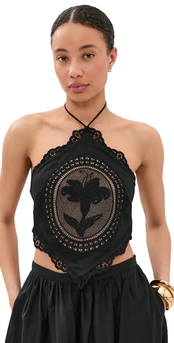 Retrofete Summer Top - Black