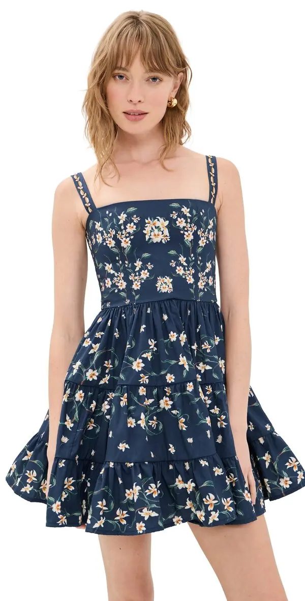 Agua Bendita Lima Mini Dress