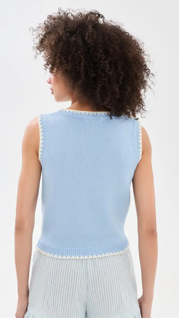 ANOTHER GIRL Teacup Knitted Tank