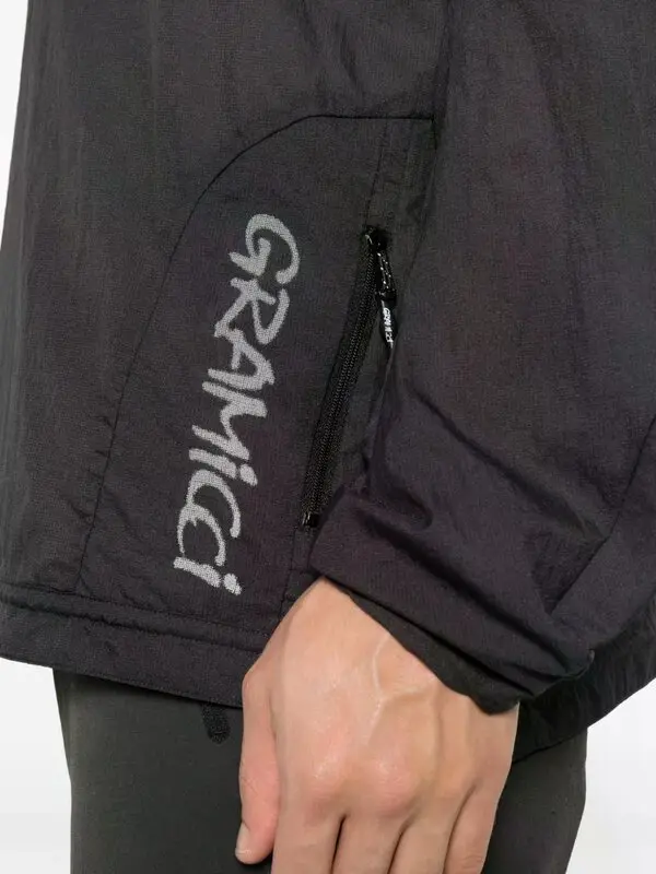 Gramicci Logo-print Half-zip Jacket