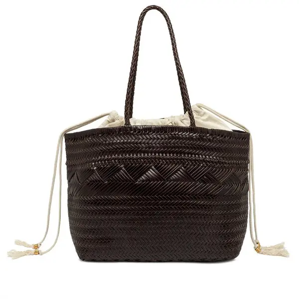GIANNI CHIARINI Firenze Paloma Leather Bag - Choco