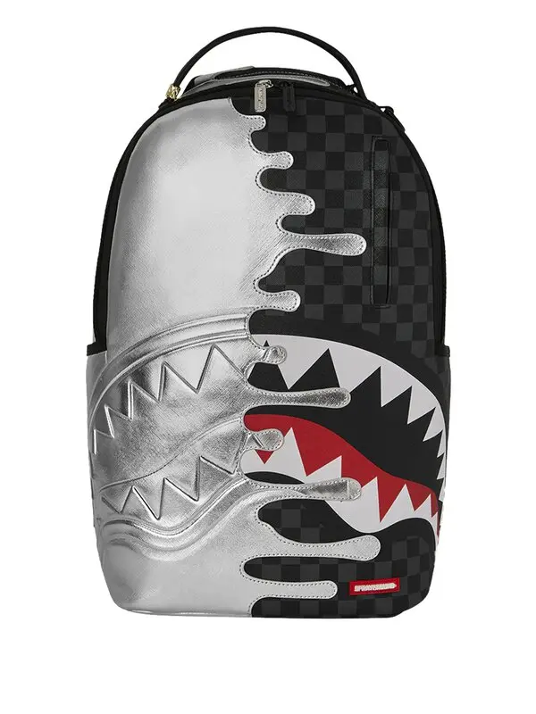 SPRAYGROUND Shark Mouth Backpack - Silver