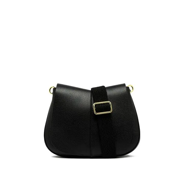 GIANNI CHIARINI Firenze Helena Round Bag - Nero