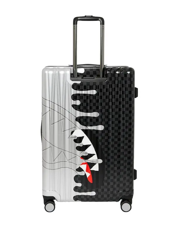 SPRAYGROUND Printed Trolley Suitcase - Silver