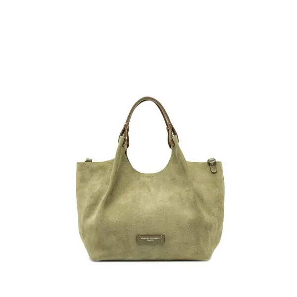 GIANNI CHIARINI Suede Tote Bag - Willow