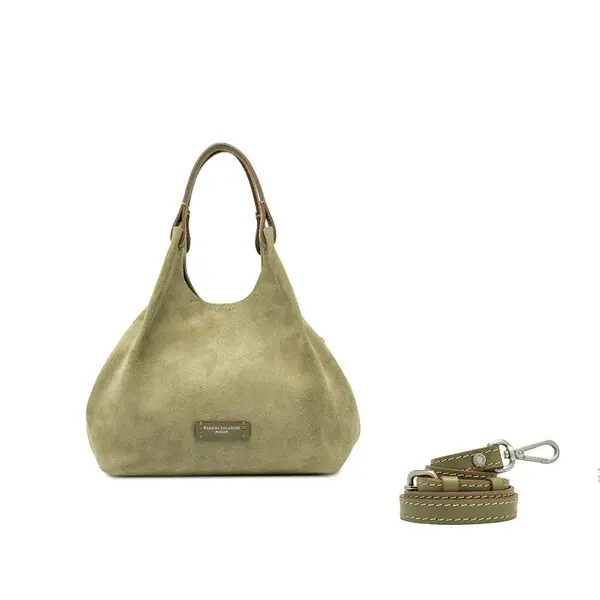 GIANNI CHIARINI Suede Tote Bag - Willow