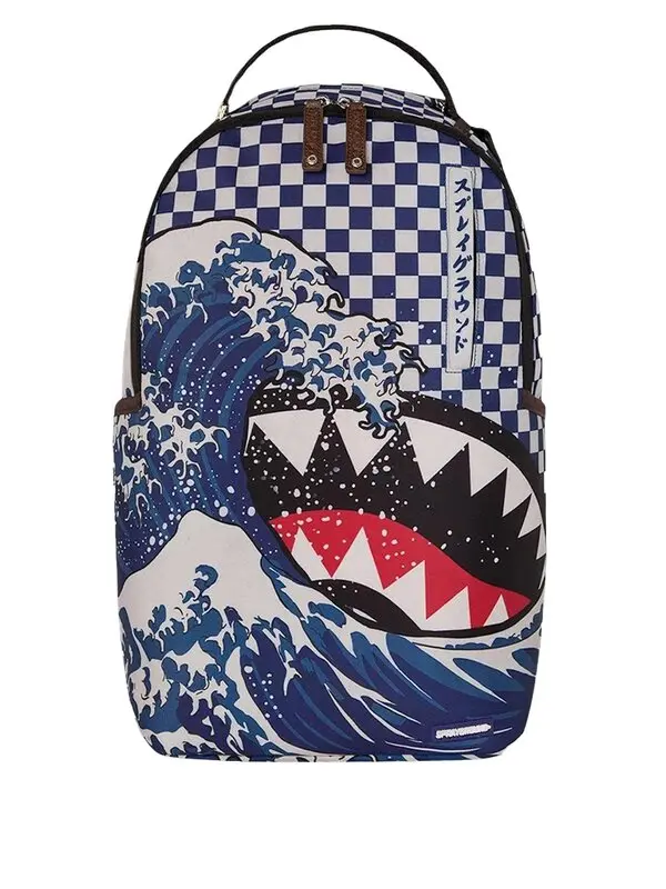 SPRAYGROUND Backpack With Printed Design - Blue