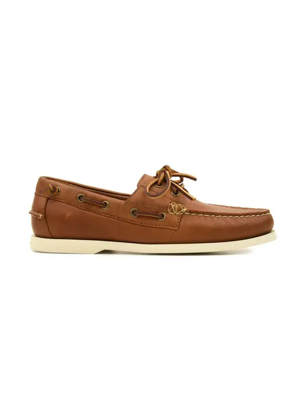 Ralph Lauren Merton Boat Loafers - Brown