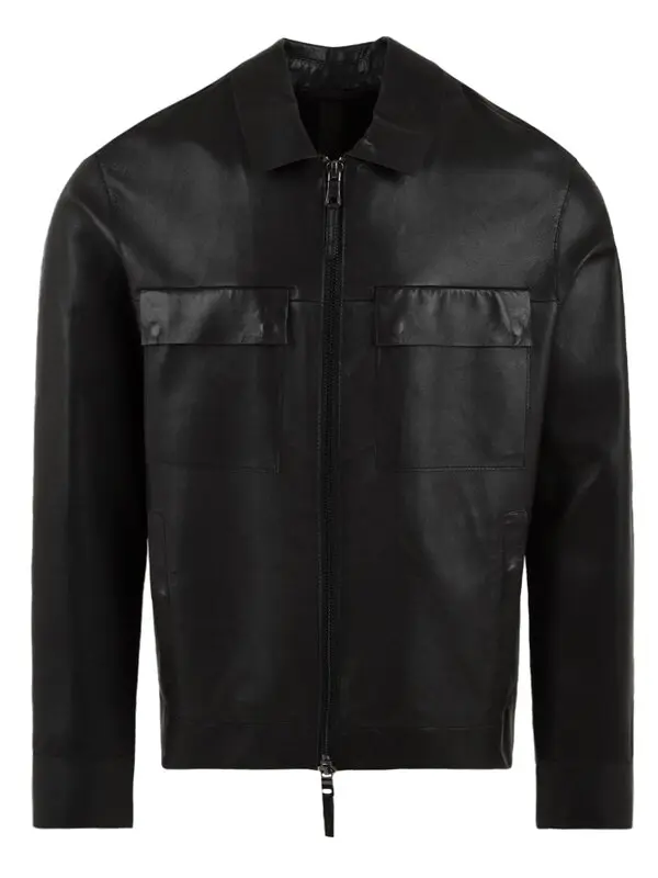 THE JACK LEATHERS Alicante Blouson Jacket - Black