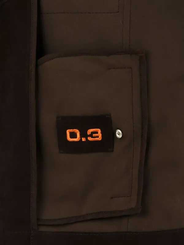 THE JACK LEATHERS Suede Zip-up Jacket - Dark Brown