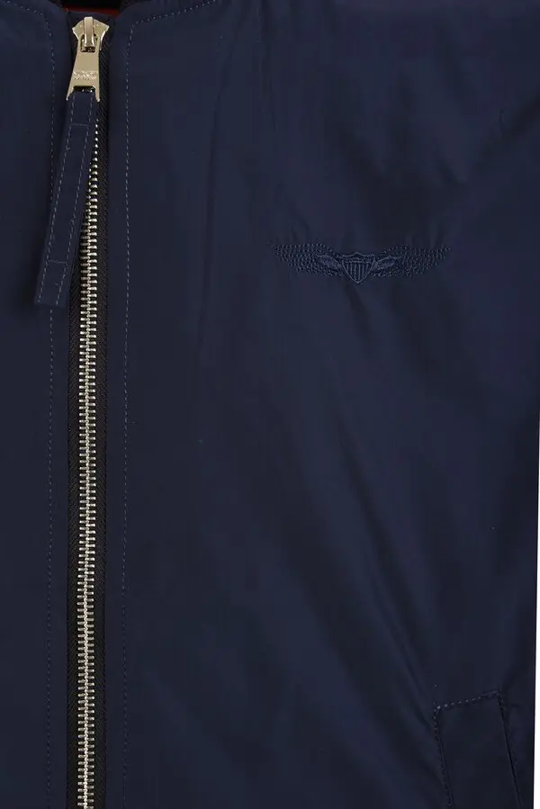 BOMBERS Nylon Zip-up Bomber Jacket