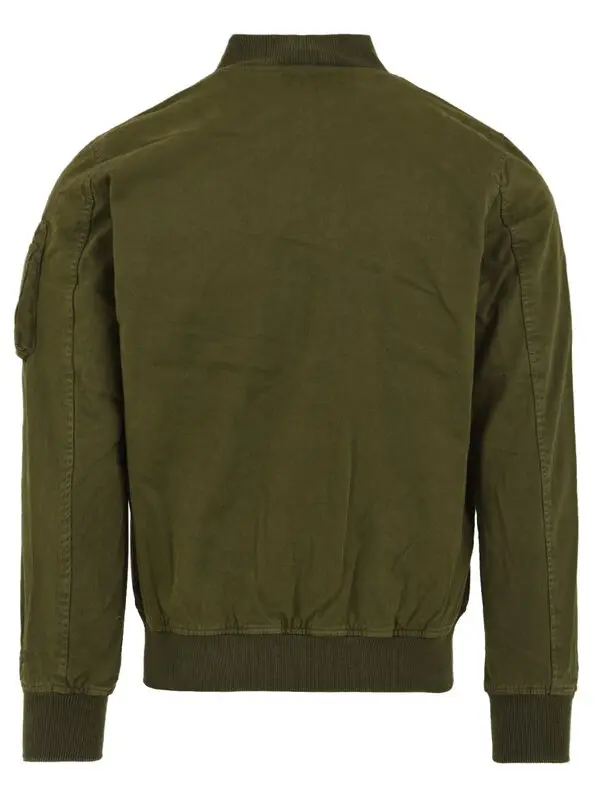 BOMBERS Zip-up Cotton Jacket