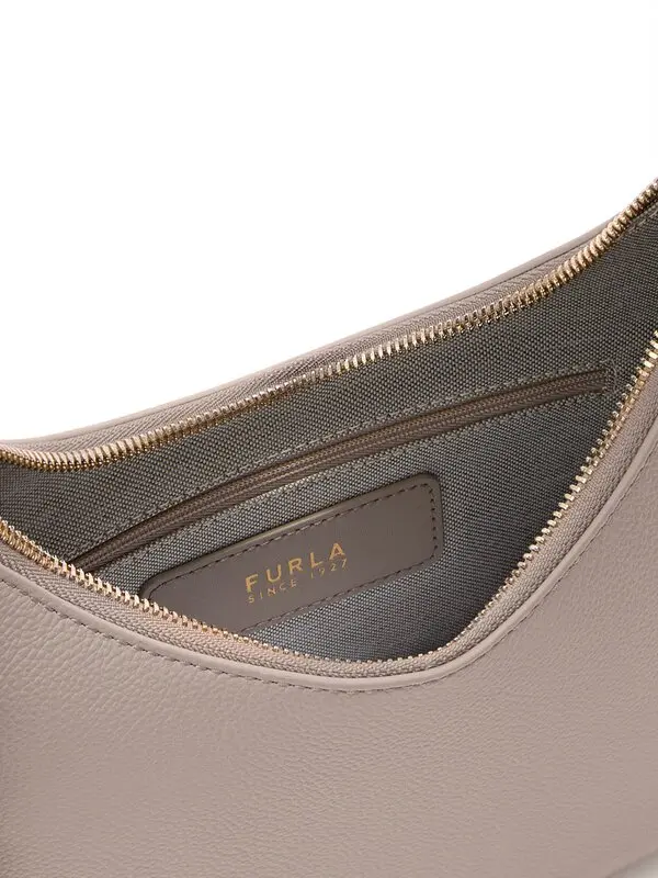 Furla Goccia Leather Shoulder Bag With Arco Hardware