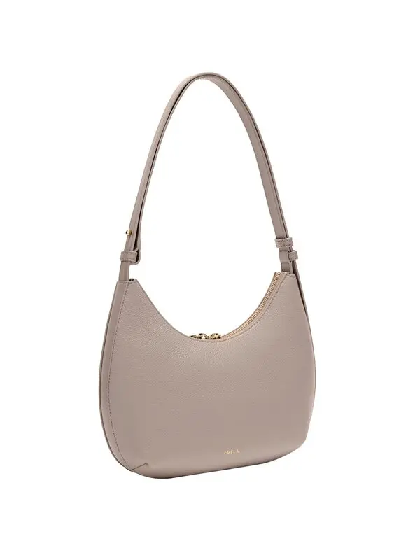 Furla Goccia Leather Shoulder Bag With Arco Hardware