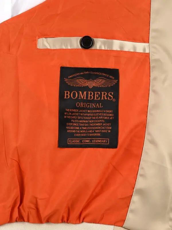 BOMBERS Satin Bomber Jacket With Floral Embroidery