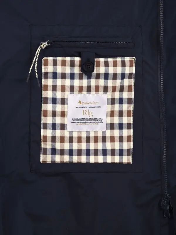 Aquascutum Lightweight Water-repellent Trench Coat With Detachable Hood