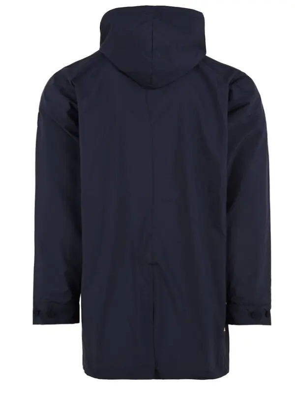 Aquascutum Lightweight Water-repellent Trench Coat With Detachable Hood