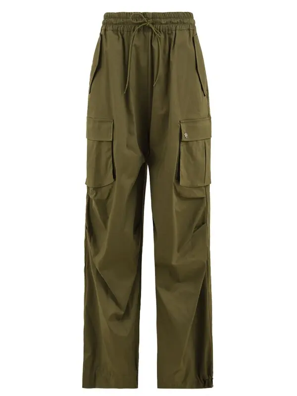 ANIYE BY Cargo Drawstring Trousers - Army