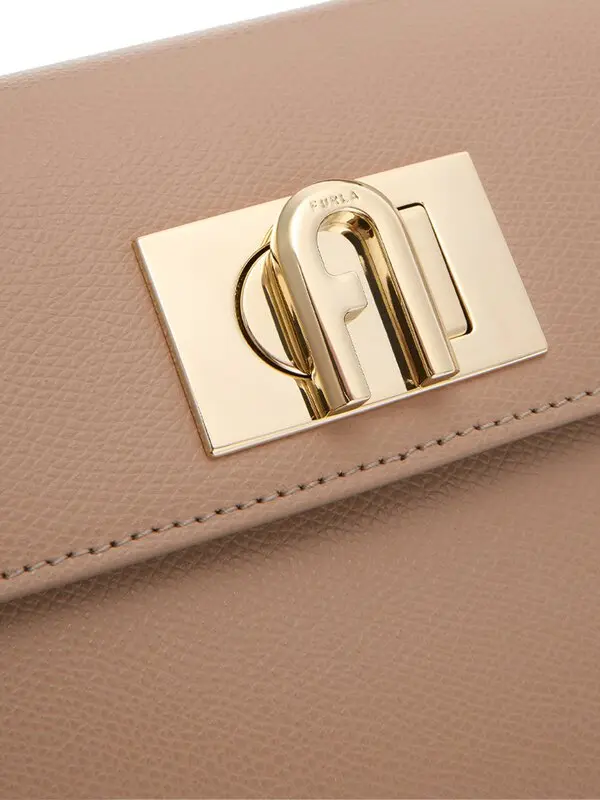 Furla 1927 Mini Bag With Turn Lock Closure - Greige