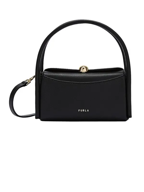 Furla Nicole Mini Top Handle Bag With Sphere Clasp
