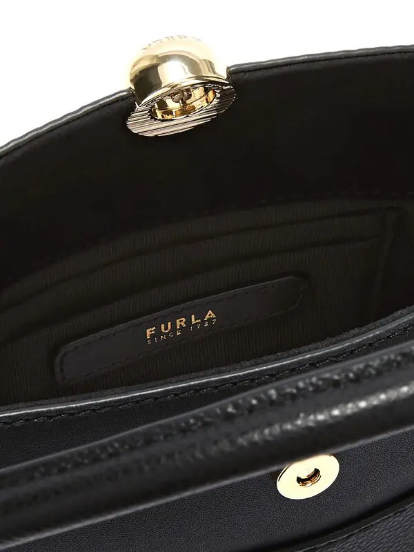 Furla Nicole Mini Top Handle Bag With Sphere Clasp