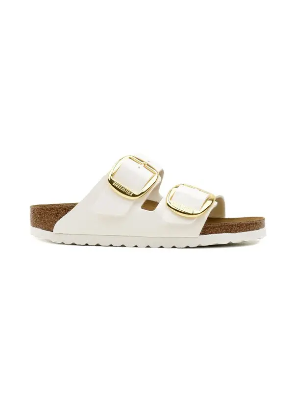 BIRKENSTOCK Arizona Big Buckle Sandals - Patent White