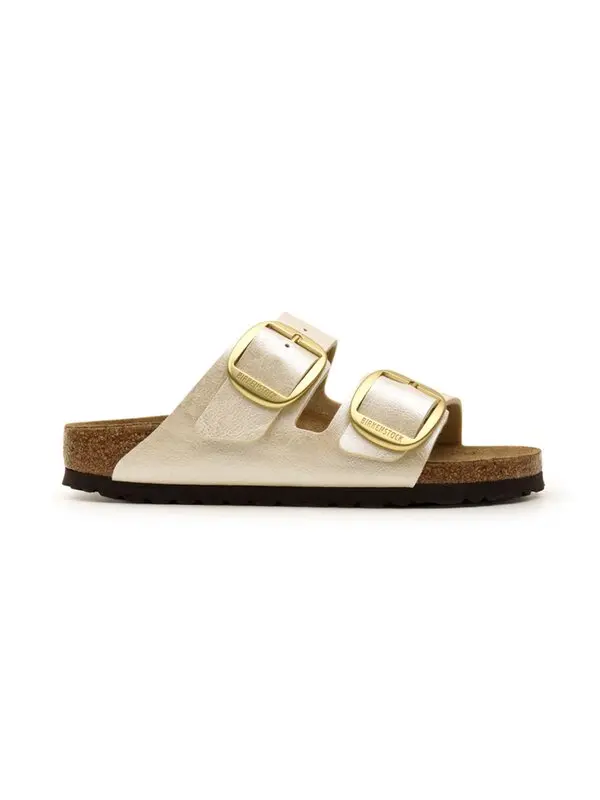BIRKENSTOCK Arizona Big Buckle Sandals - Gracef.pearl White