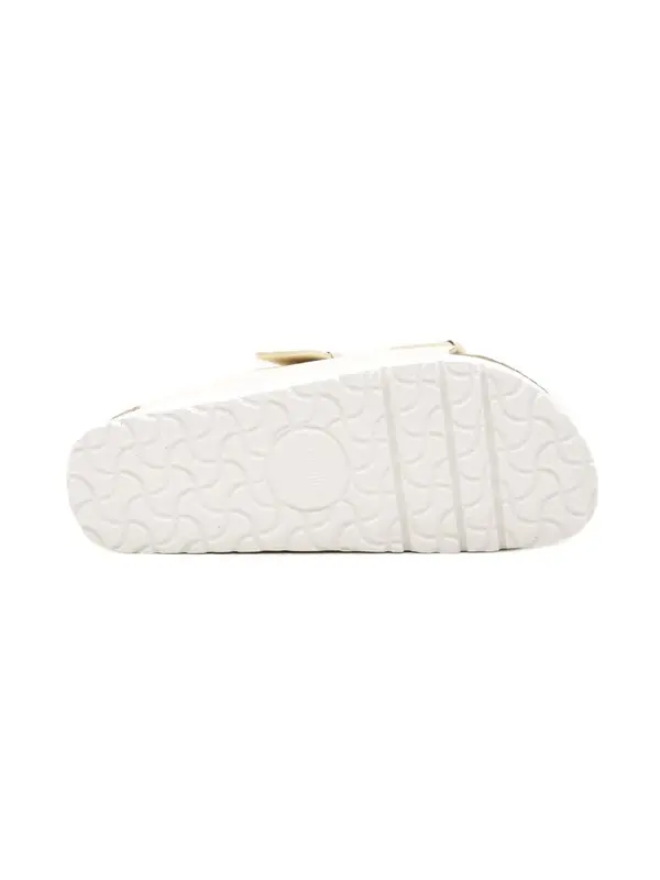 BIRKENSTOCK Arizona Vegan Wedge Sandals - Eggshell Veg