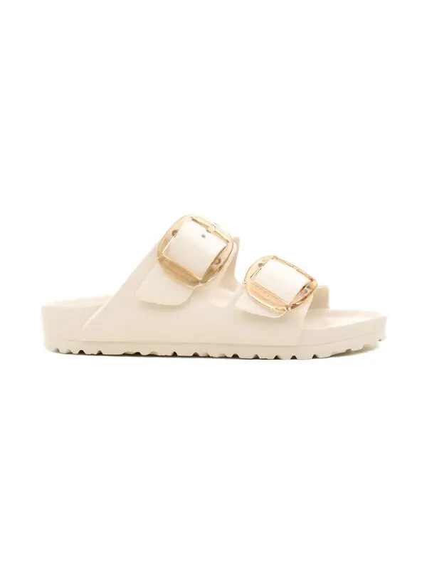 BIRKENSTOCK Arizona Eva Big Buckle Sandals - Eggshell